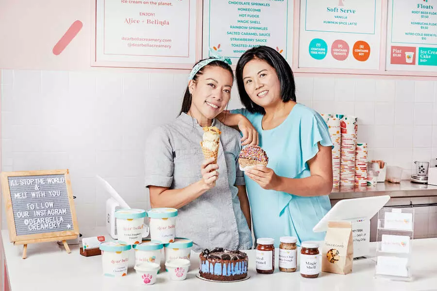 Gacaliye Bella Creamery Waxay Soo Bandhigtay Kareemka Jilaatada Vegan ee Taiwanese-Maraykan