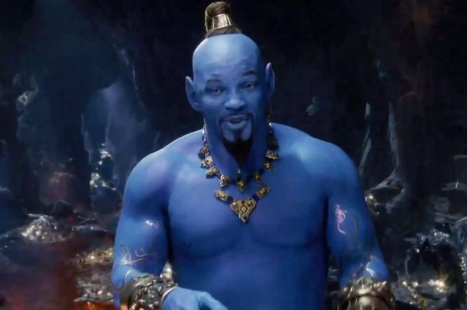 Ihe nlebanya Aladdin Trailer Will Smith's Genie na Memes dị ezigbo mma 10553_1