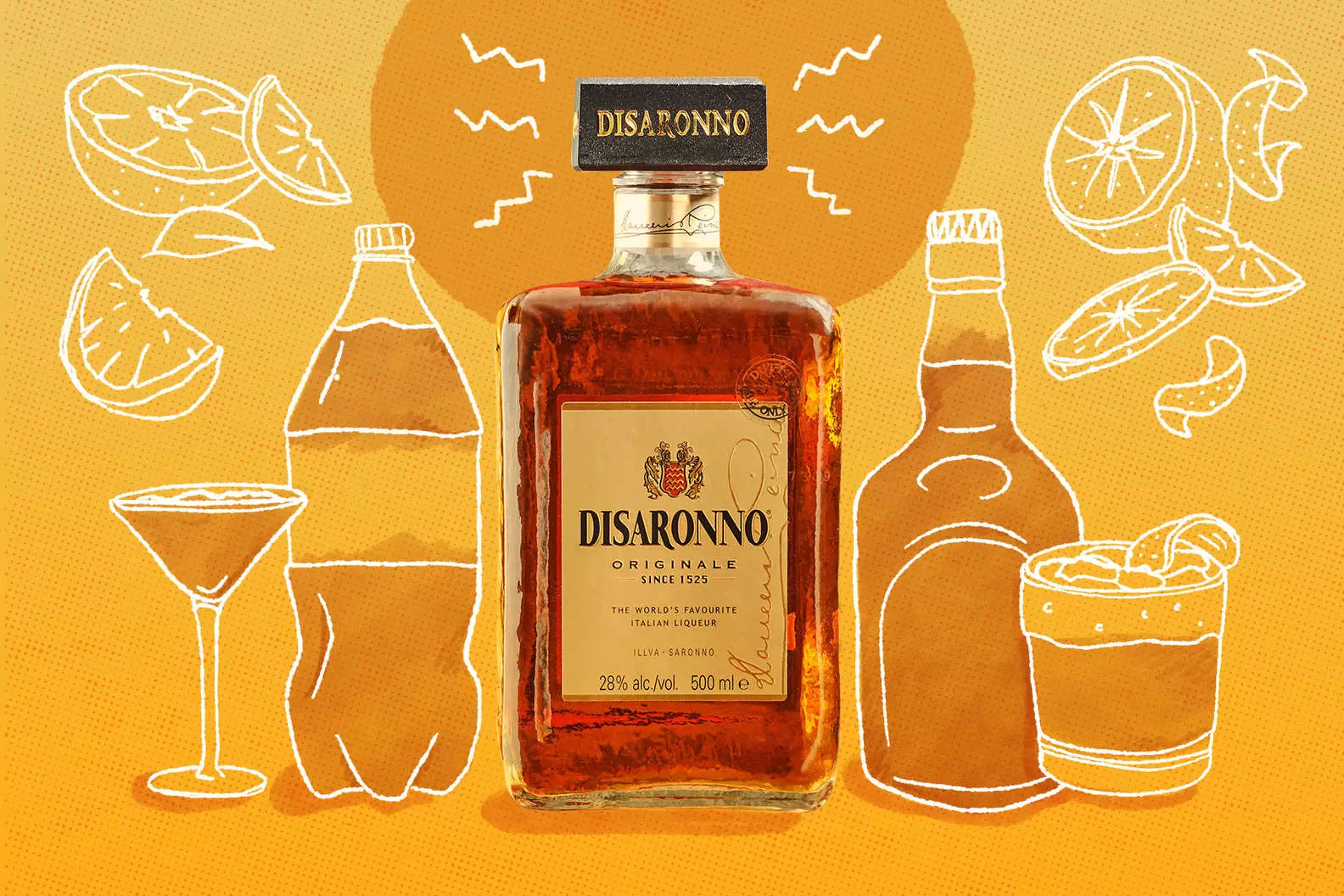 Amaretto සමඟ මිශ්ර කළ යුතු දේ: Amaretto සමඟ හොඳ කොක්ටේල් සාදා ගන්නේ කෙසේද 11089_1