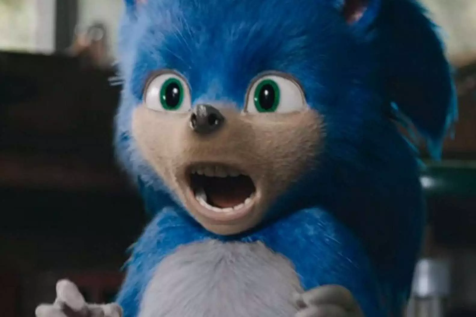 Sonic Movie Meme: Sonic Has Horrifying Teeth i den nye traileren 12523_1