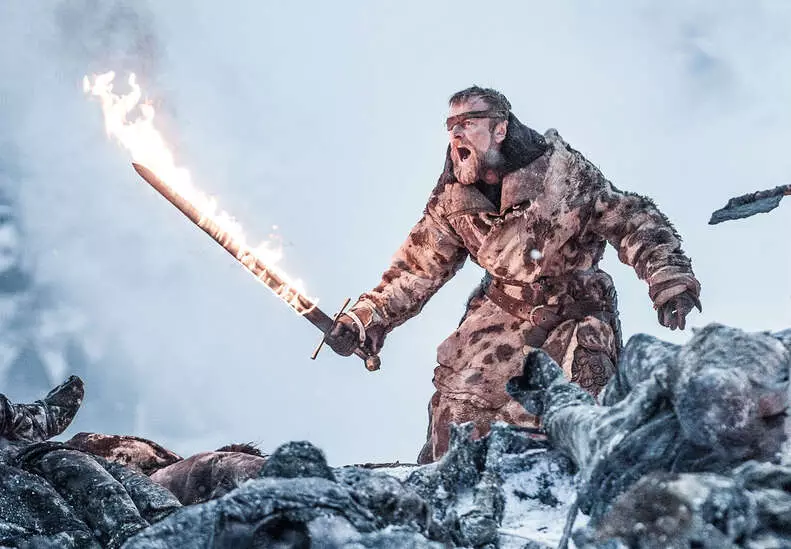 Beric Dondarrion Ohnivý meč Hra o tróny 7. sezóna