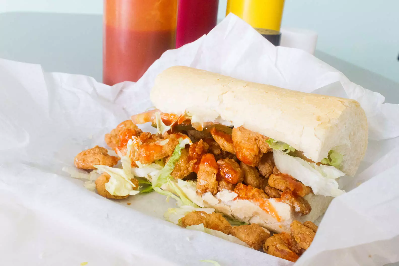 NOLA Chefs Vanodoma Vavanofarira Po Boy Sandwich muNew Orleans 2177_3