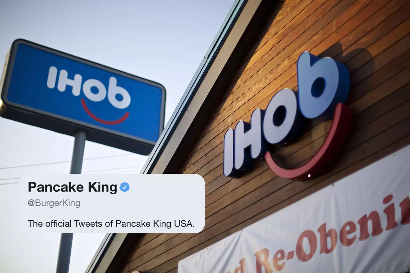 Pancake King: Burger King, IHOb Adının Dəyişməsindən Sonra IHOP Trolls 24254_1