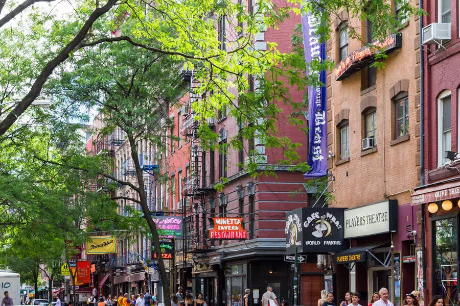 Geriausi Niujorko West Village ir Greenwich Village restoranai, barai ir viešbučiai