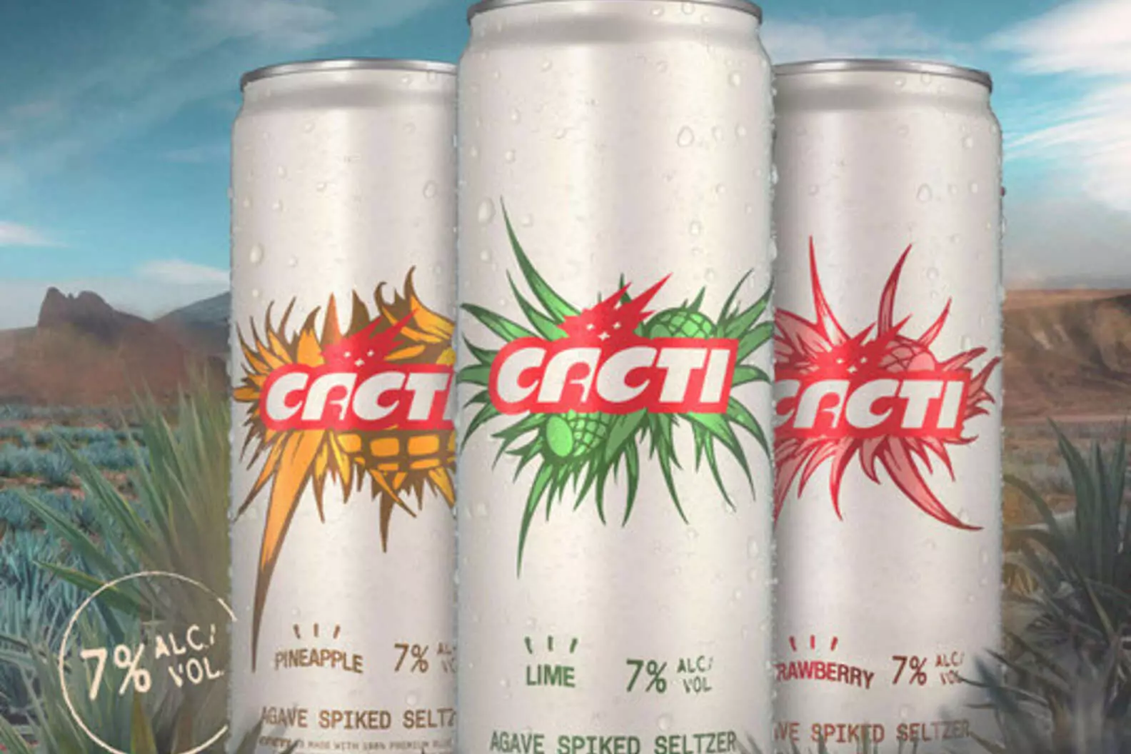 Travis Scott 'Cacti' Spiked Seltzer፡ አርቲስት የራሱን የሴልትዘር መስመር ጀመረ 31894_1