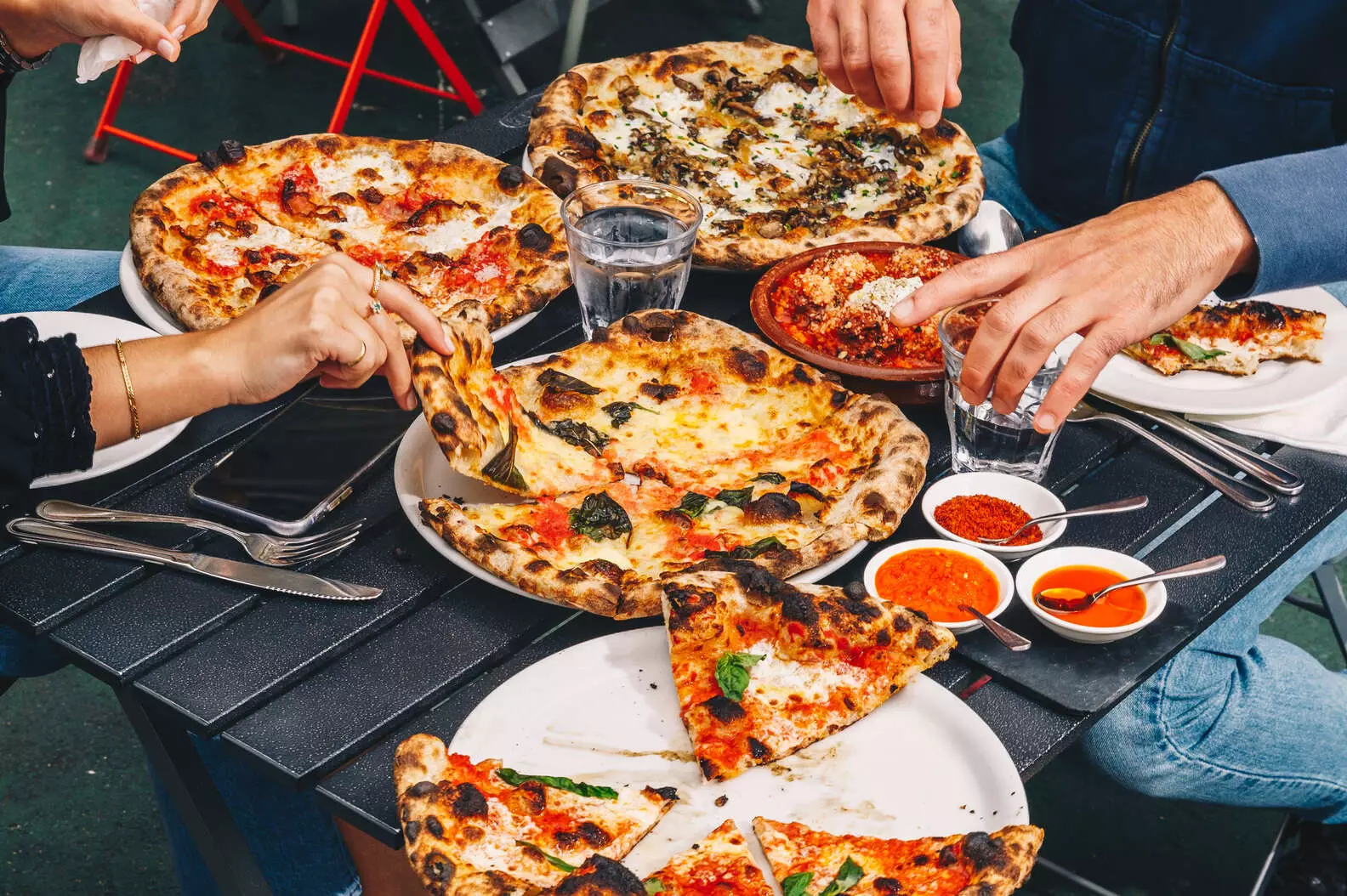 Sjef Dan Richer het 'n rubriek vir pizza-perfeksie ontwikkel 3980_3