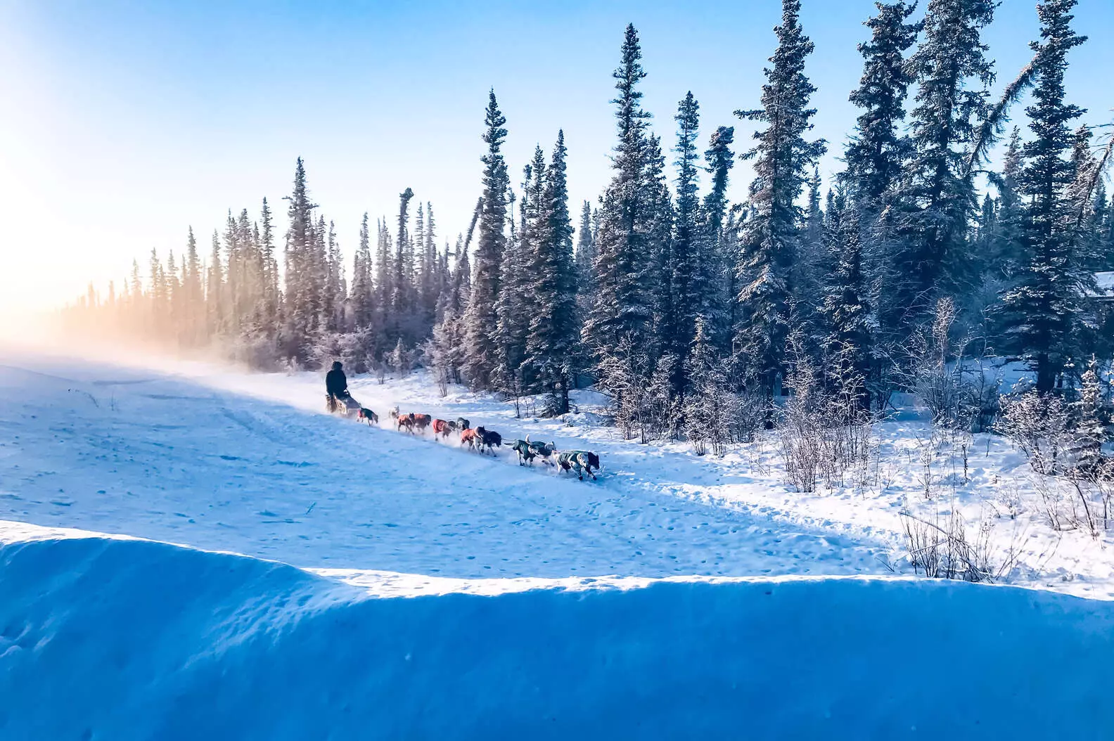 Bescht Wanteraktivitéiten an Alaska: Saachen ze maachen an der Vakanz 4197_2