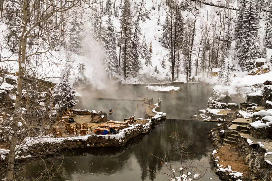 Gorau Colorado Hot Springs Ger Cyrchfannau Sgïo