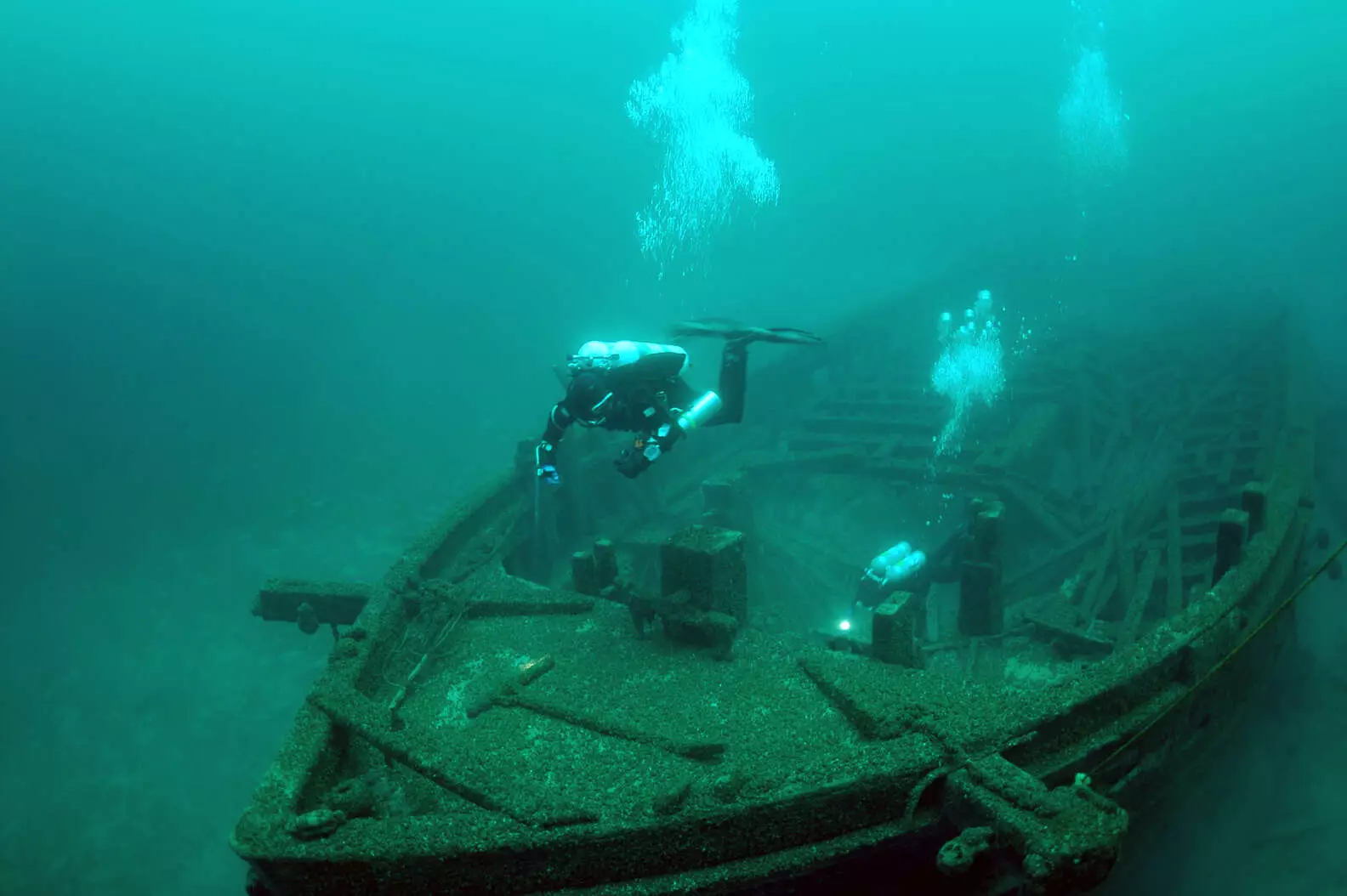 La costa de los naufragios de Wisconsin está llena de historia sumergida 4261_1