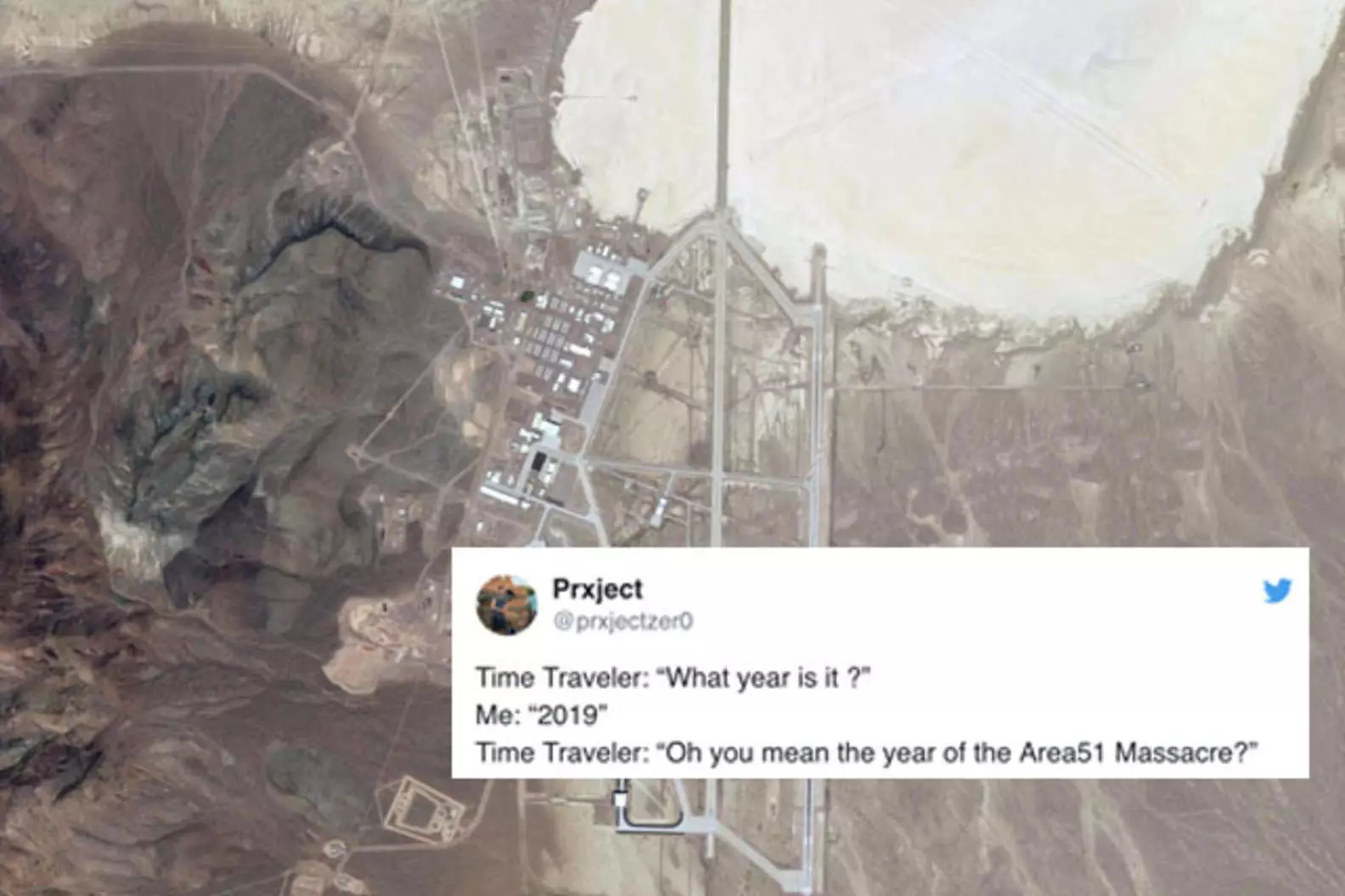 Area 51 Raid Memes: De bêste grappen oer it Fake Area 51-evenemint 4277_1