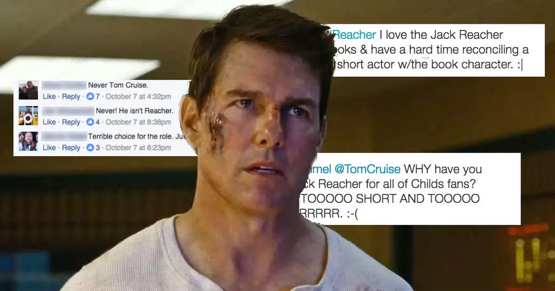 Tom Cruise สั้นเกินไปที่จะเล่น Jack Reacher ใน Never Go Back หรือไม่?