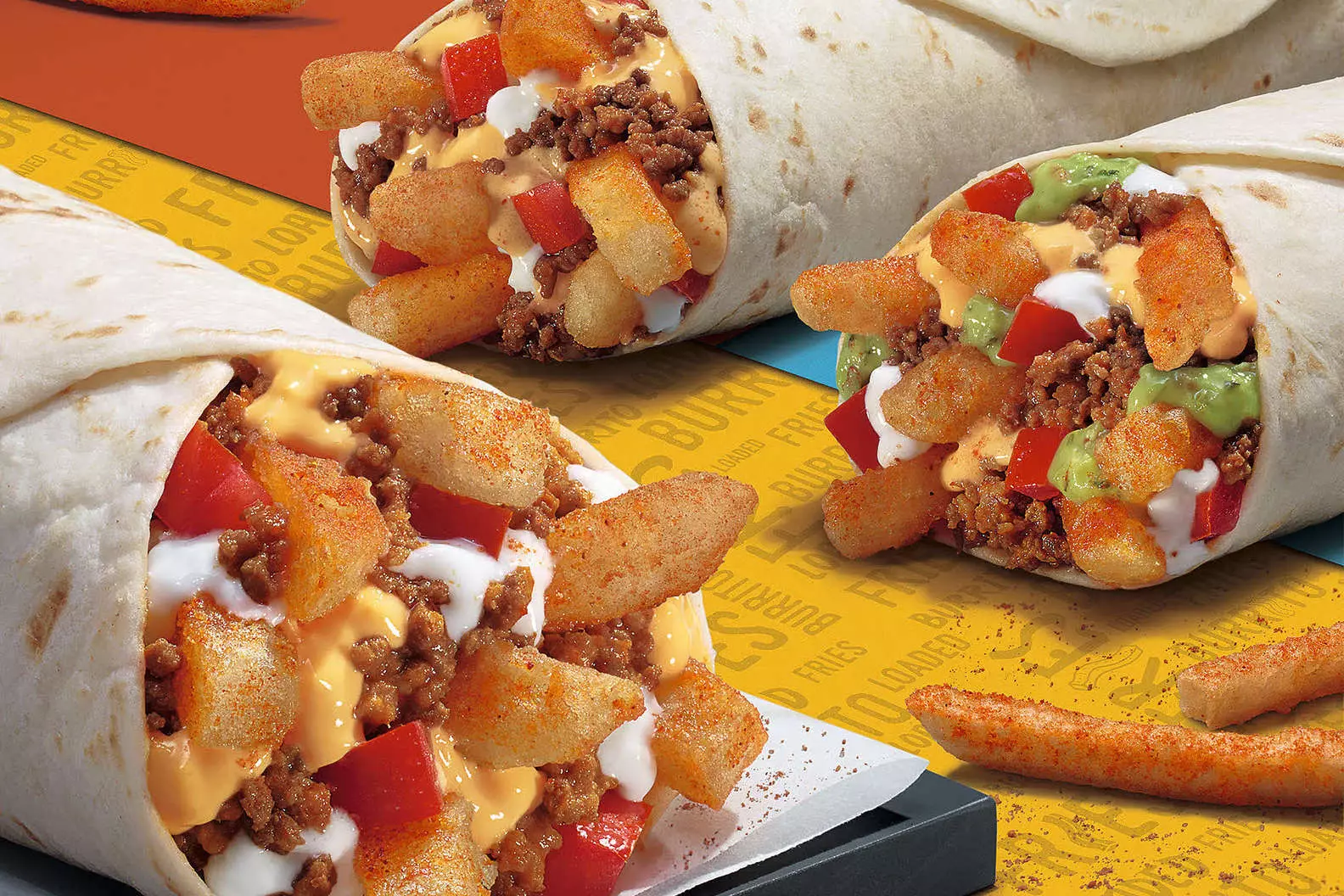 Cuireann Taco Bell Burritos Fries Fraincis-Stuffed leis 43688_1