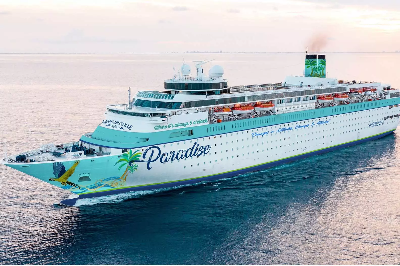 Margaritaville pa Nyanja: Jimmy Buffet's New Cruise Line 4393_1