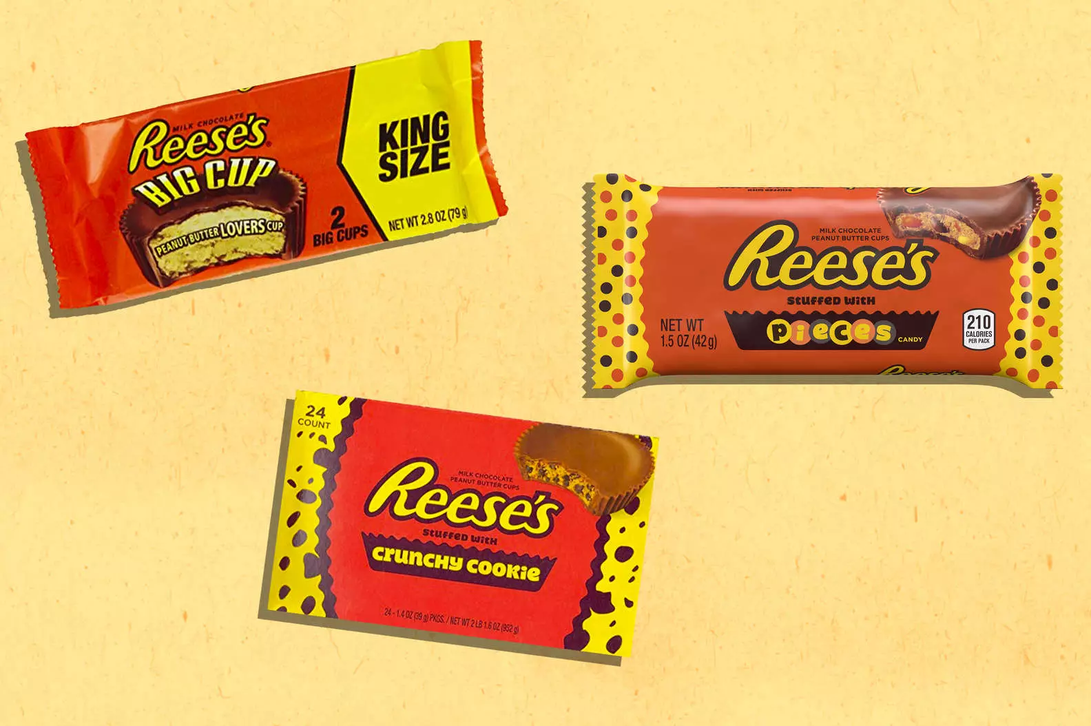 Lipompong tse Molemohali tsa Reese: Sehlahisoa se seng le se seng sa Reese's Peanut Butter, se behiloe maemong 4537_7