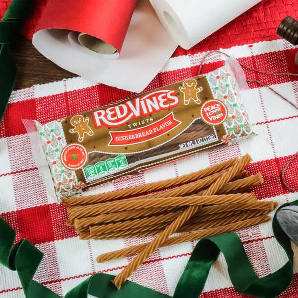 Red Vines только что выпустили новый вкус имбирных пряников к праздникам