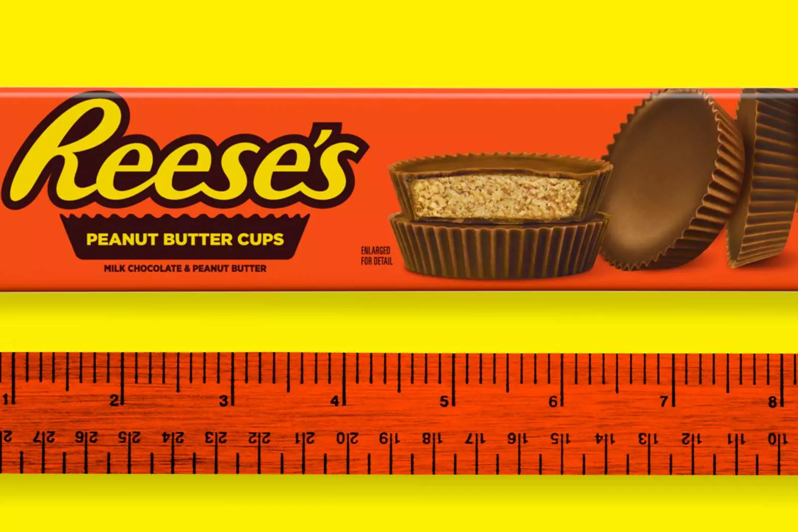 Over a Foot of Reese's Peanut Butter Cups се предлага в нова опаковка 4585_1