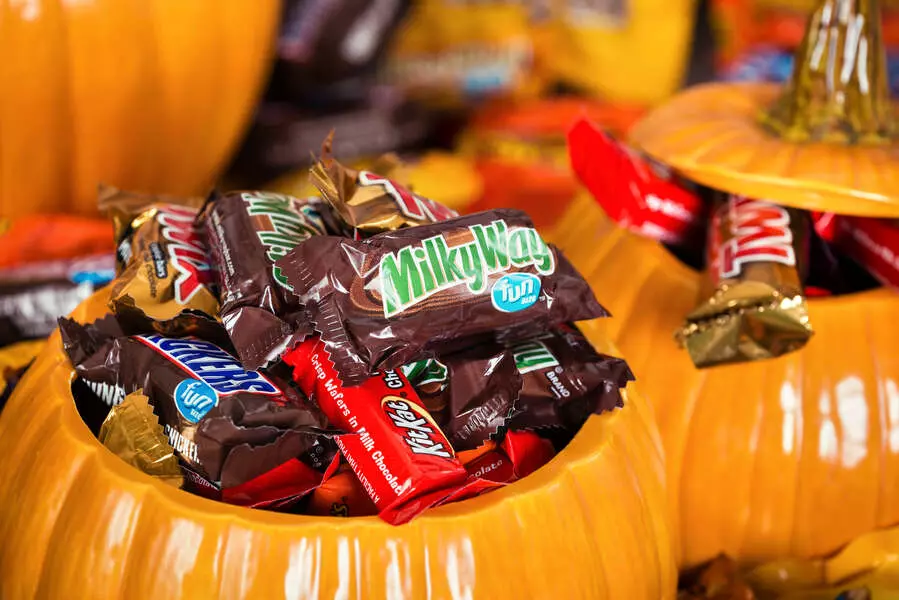 Najbolj priljubljeni bonboni za noč čarovnic po mnenju Trick-or-Treaters