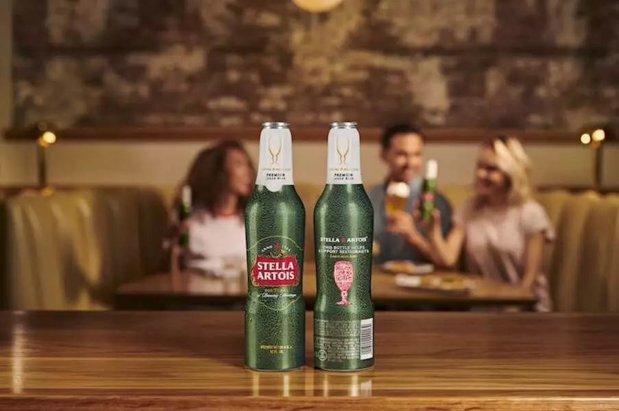 زجاجة Stella Artois "المفتوحة من أجل الخير" تجني الأموال للمطاعم