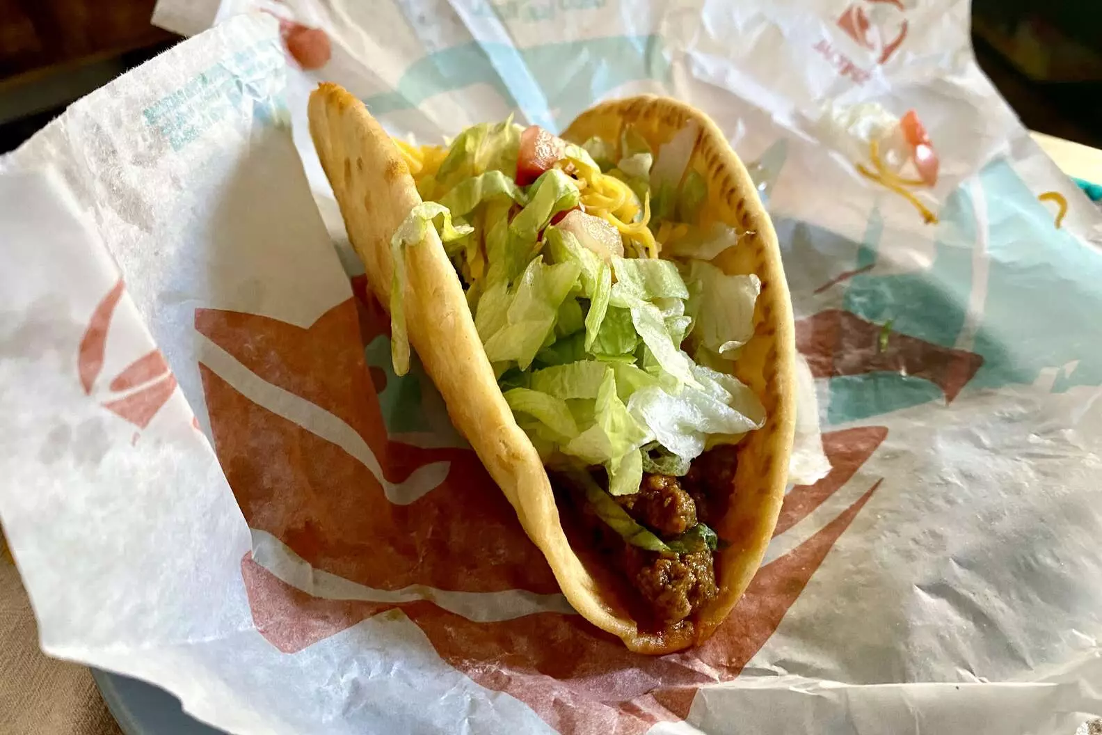 Test de goût Taco Bell Chipotle Cheddar Chalupa 4724_1