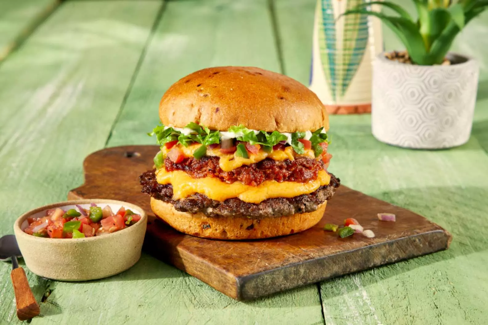 Nouvo Chorizo Cheeseburger nan Smashburger: Chef Rick Bayless te kreye 47547_1