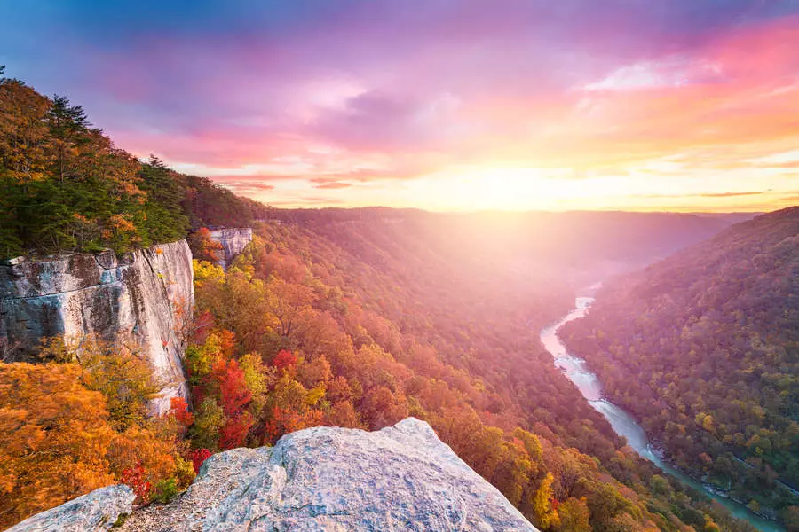 Nyugat-Virginia „New River Gorge” ma már Amerika legújabb nemzeti parkja