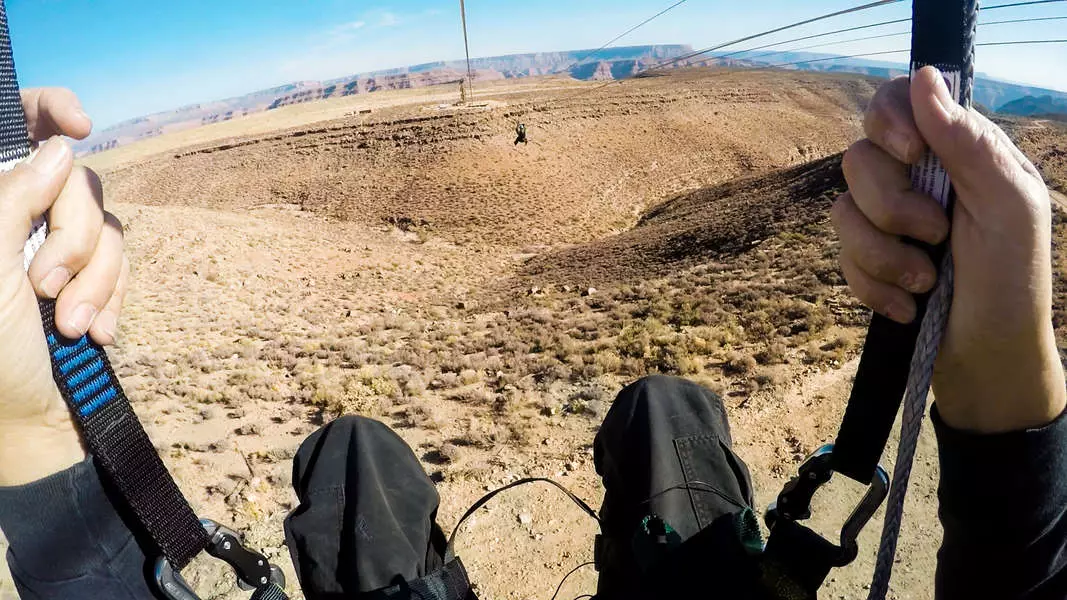 Ny Grand Canyon Zip Line Attraktion åbner ved Grand Canyon West