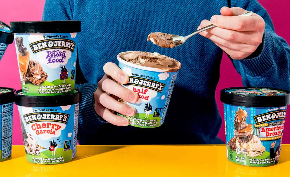 Zabwino Kwambiri za Ben & Jerry: Kununkhira Kulikonse kwa Ice Cream, Kusankhidwa