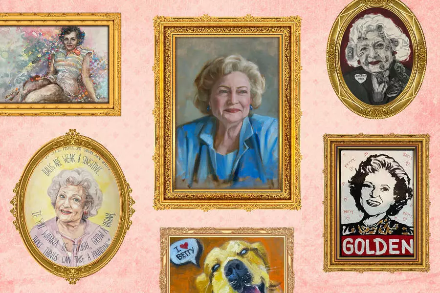 Arddangosfa Gelf Newydd Ymroddedig i Betty White Yn Agor yn DC