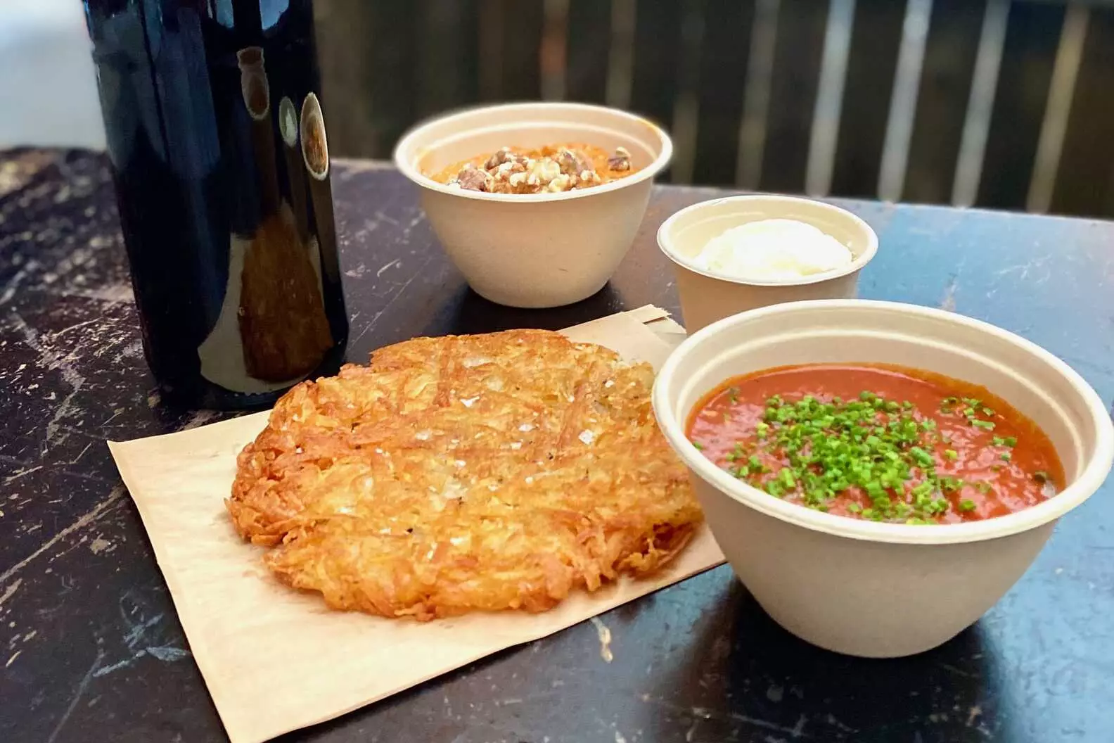 Tempat anu pangsaéna pikeun kéngingkeun Latkes pikeun Hanukkah di NYC 5467_17