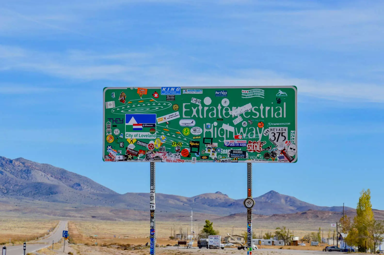 Atrações estranhas na estrada em Nevada: lugares para parar na estrada 58_13