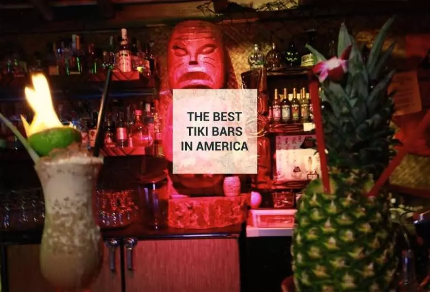 Best Tiki bars i Amerika Nation