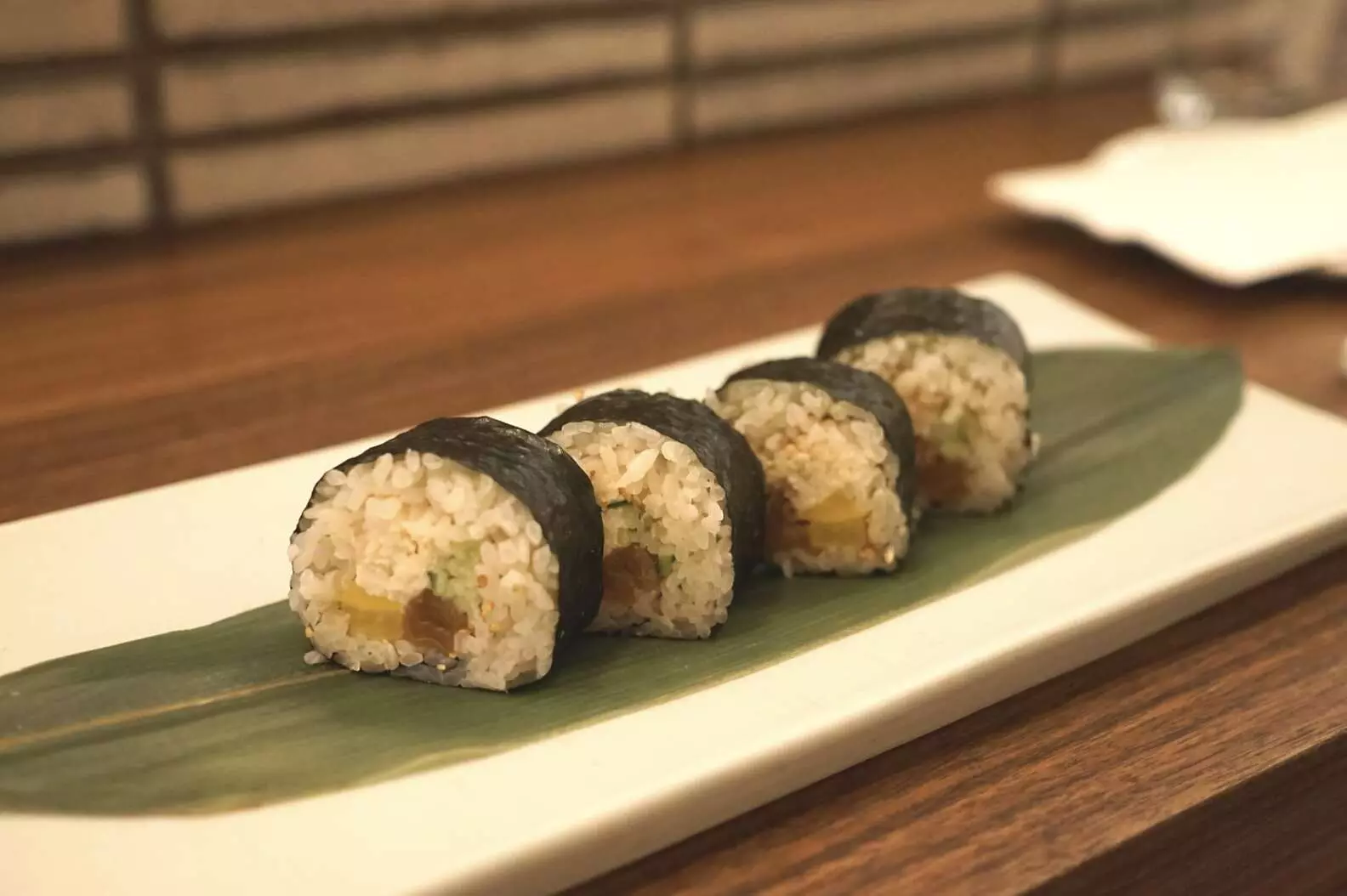 Hvernig á að búa til grænmetisæta og vegan-vænt sushi 829_3